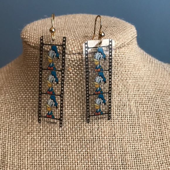Disney | Jewelry | Vintage Donald Duck Earrings | Poshmark